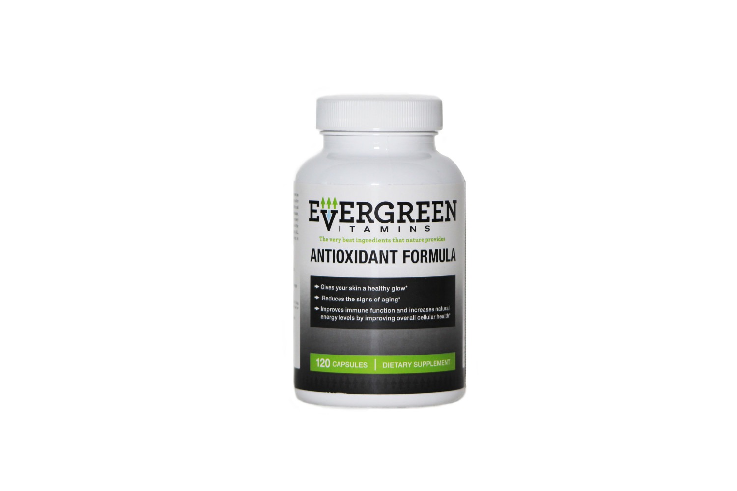 EverGreen Antioxidant Formula 120 caps - Elite Nutrition VitaminsElite ...