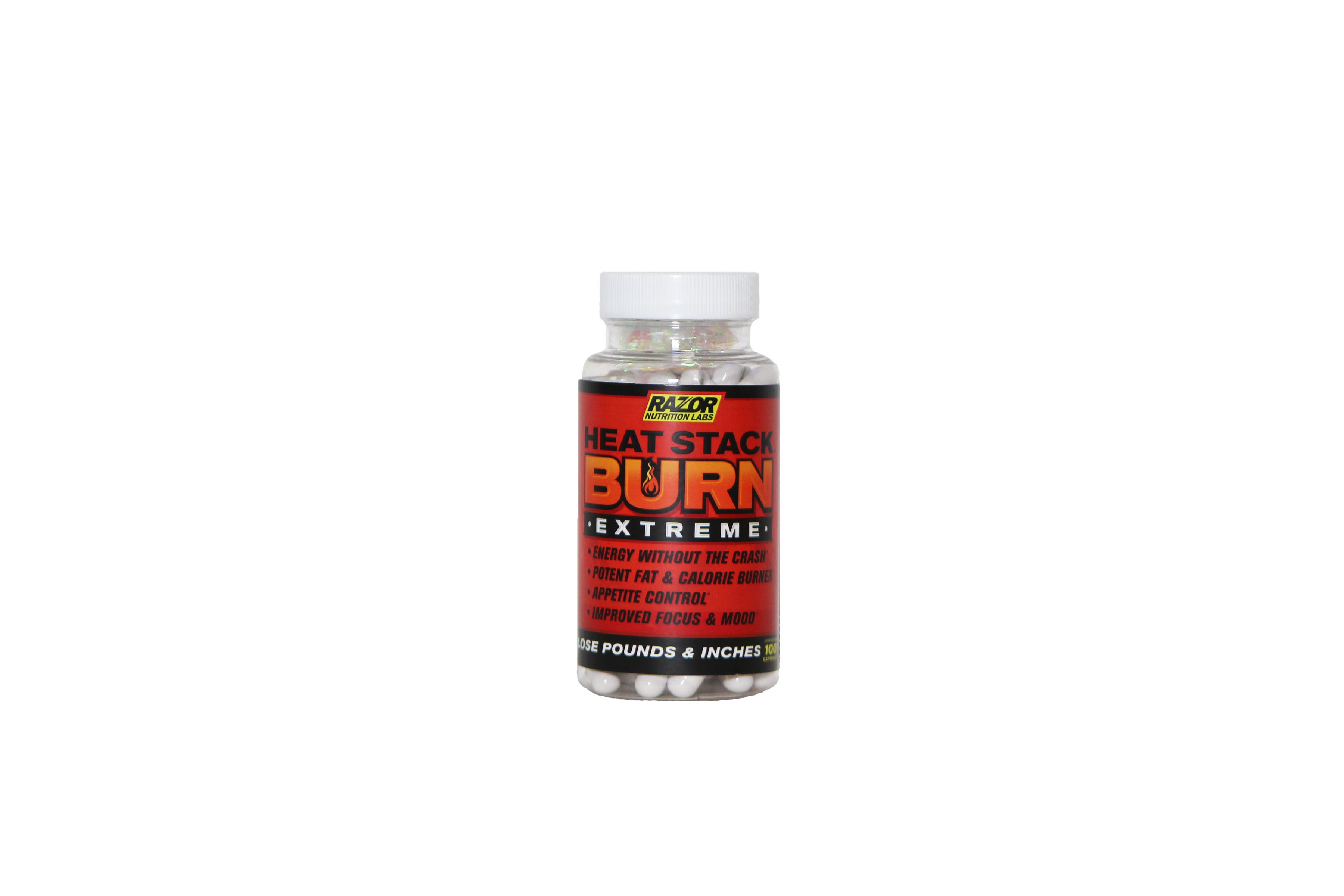 Heat Stack Burn Extreme 100 Caps - Elite Nutrition Vitamins and Suppliments